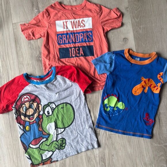 mario brothers | Shirts & Tops | Graphictshirt Bundle Set Mario Bros ...